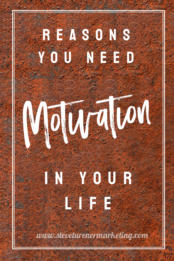 Motivation benefits us to try and achieve greatness.