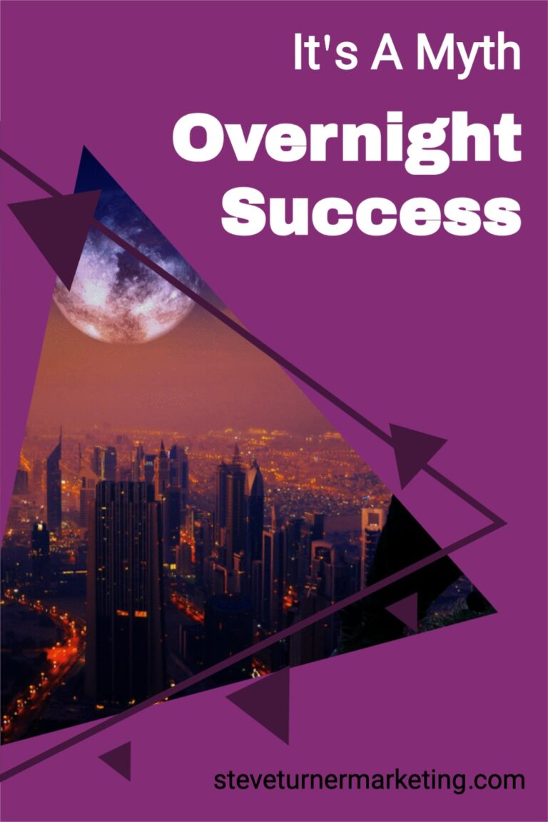 Overnight Success Is A Myth - Success Is Not An Accident